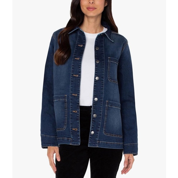 Well Worn | Jackets & Coats | Nwt Well Worn Denim Barn Coat Chore ...